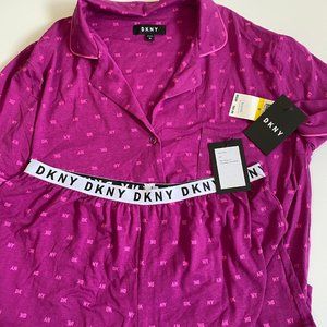Dkny | Intimates & Sleepwear | Nwt Dkny Logo Print Pajama 2pc Set 62 ...